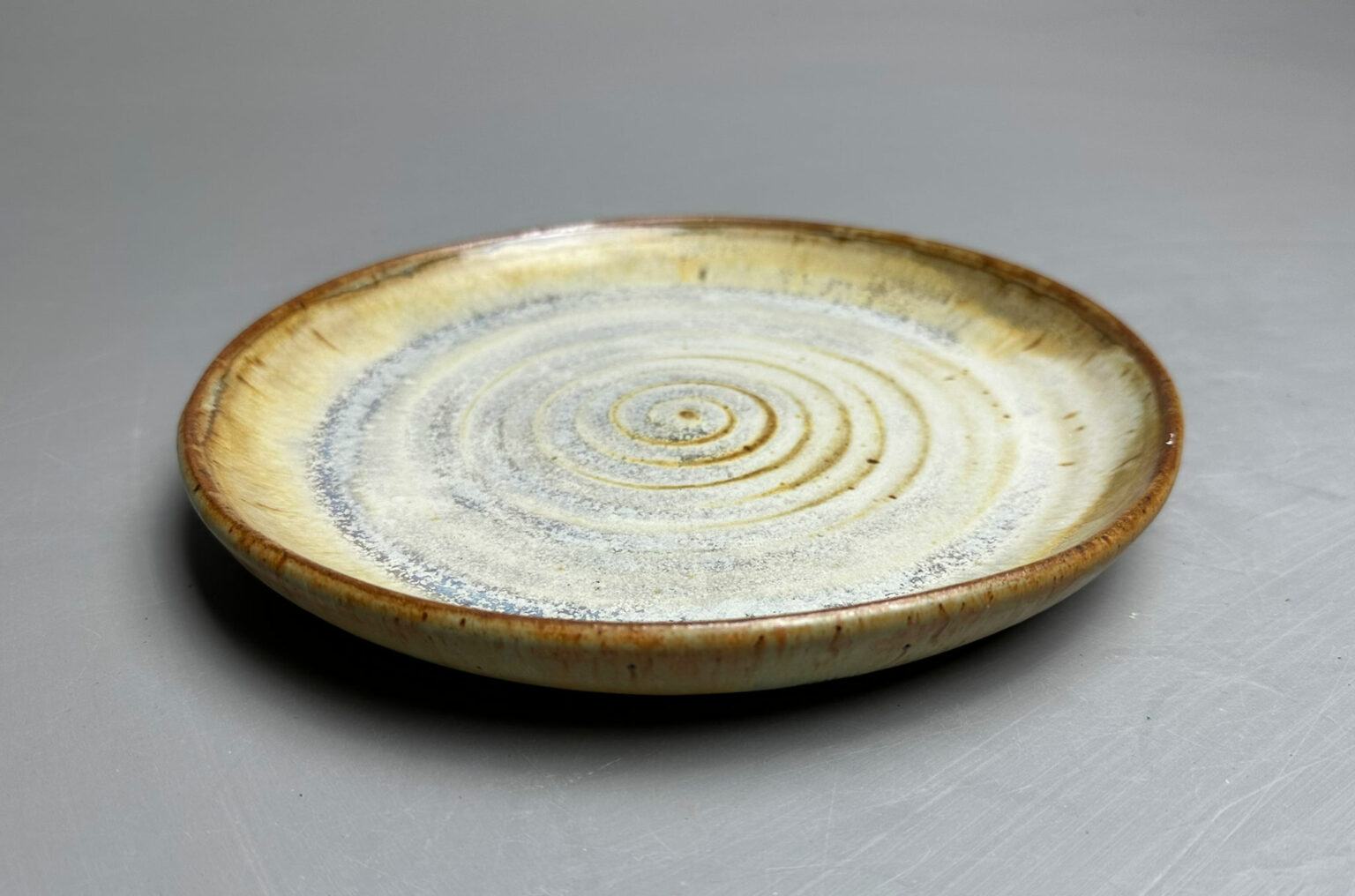 Four Plates – Ceramic Art by Darin Barney