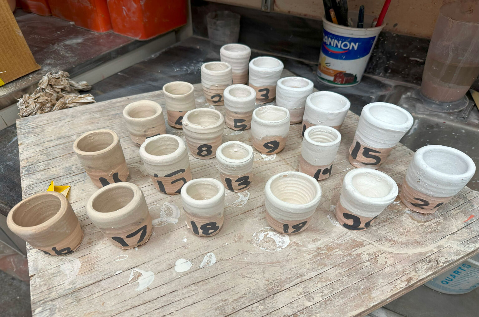 Triaxle Blend Test – Ceramic Art by Darin Barney